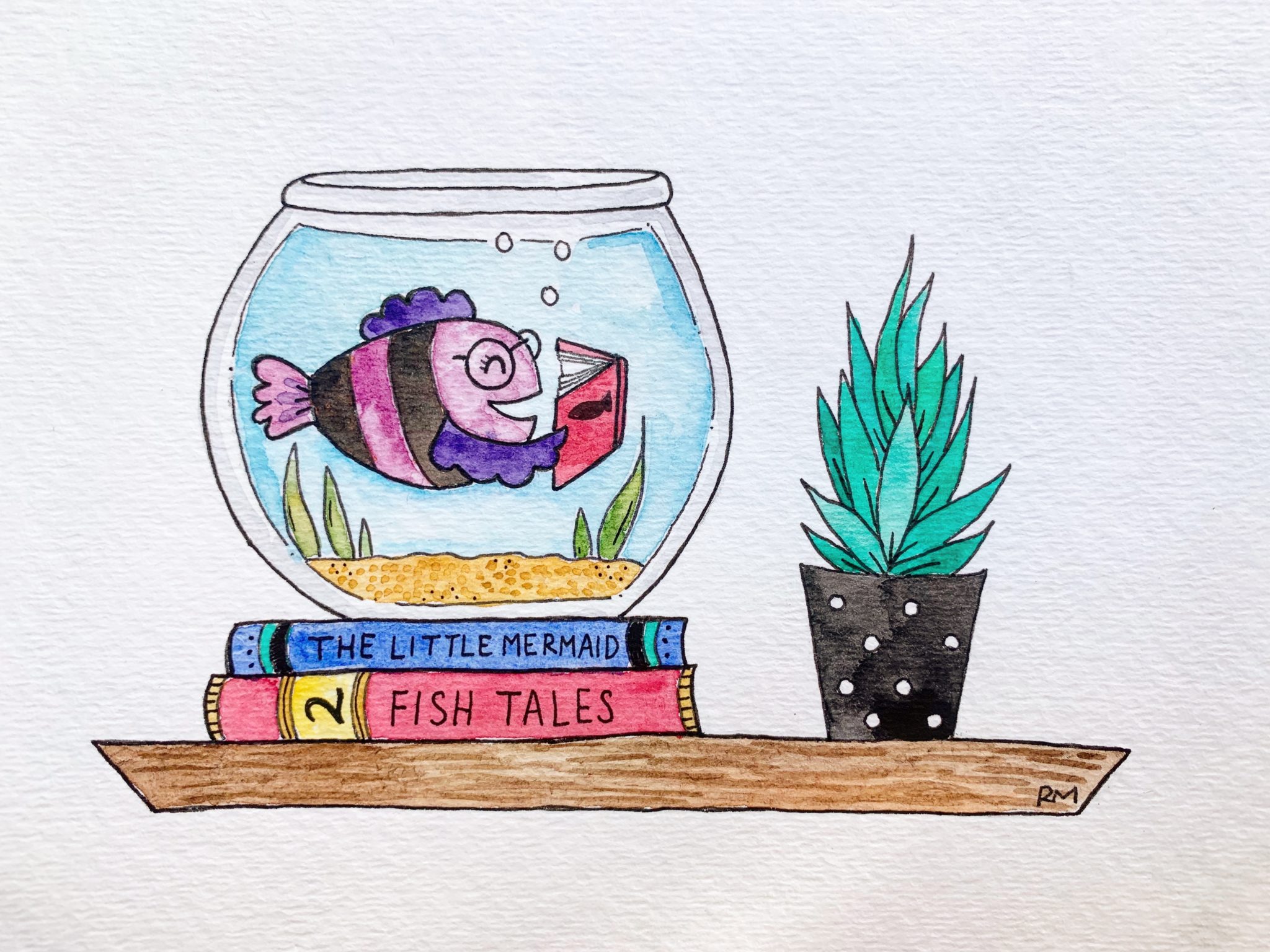 Book Fish | Ruth Miller Creative